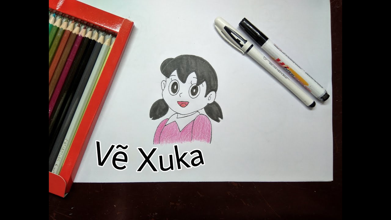 Cách vẽ Xuka đơn giản/ How to draw Xuka - YouTube