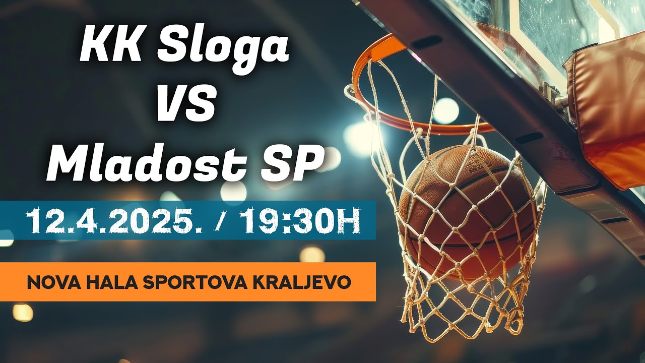 KZŠ KK Sloga VS Mladost SP 12.04.2025. - YouTube