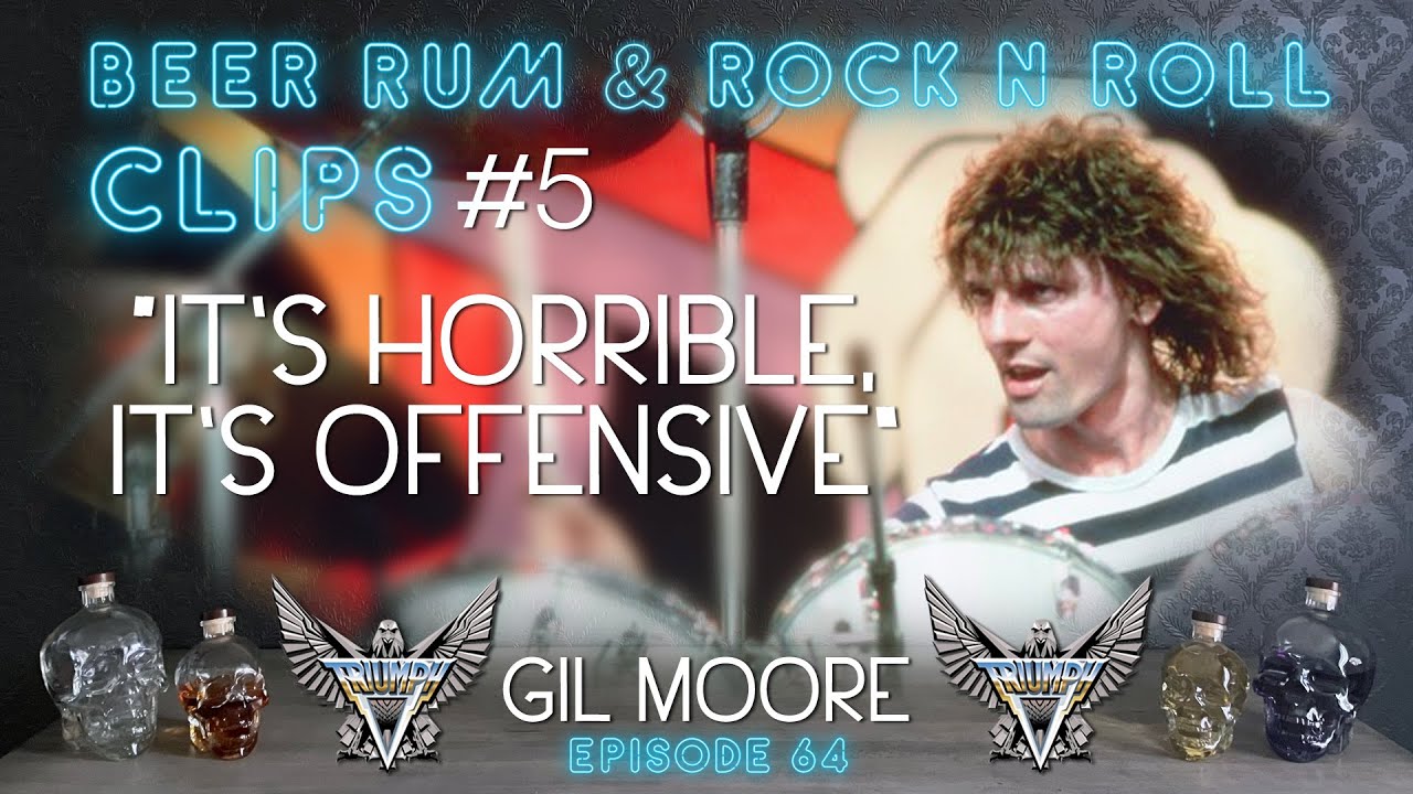 BR&RNR CLIPS #5 - Triumph's Gil Moore gives his thoughts on AI's impact ...