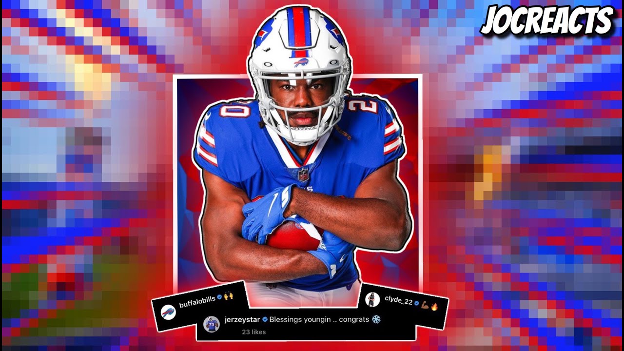 Joc Reacts to Zack Moss' College Highlights!! Buffalo Bills 2020 3rd ...