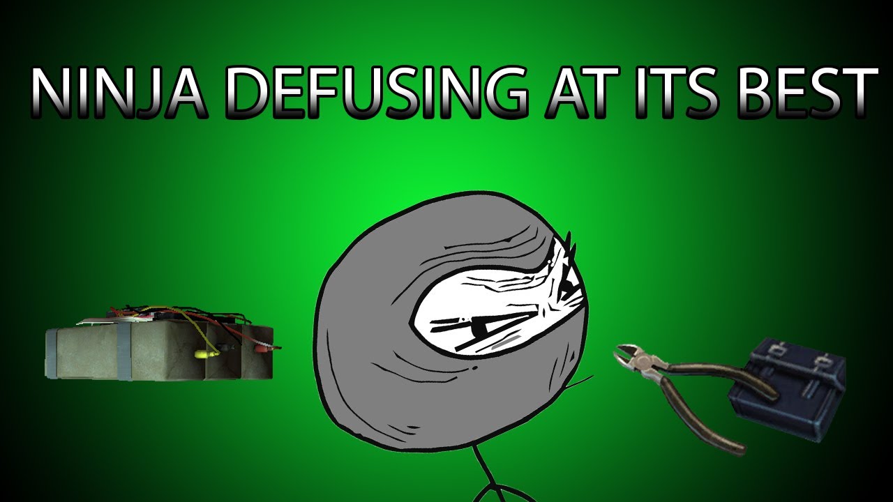 CS:GO NINJA DEFUSING AT ITS BEST - YouTube
