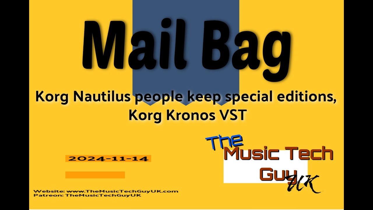 Korg Nautilus people keep special editions, Korg Kronos VST - YouTube