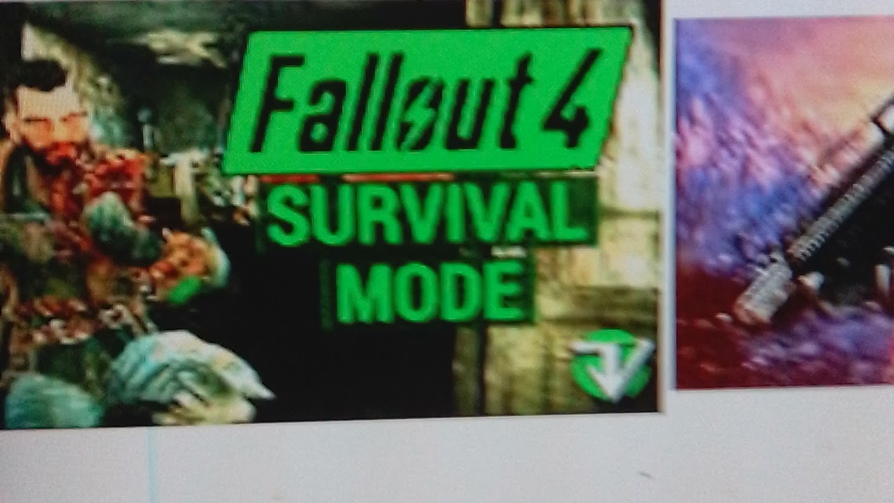 Fallout 4 Survival Mode Adventure With A Twist - YouTube