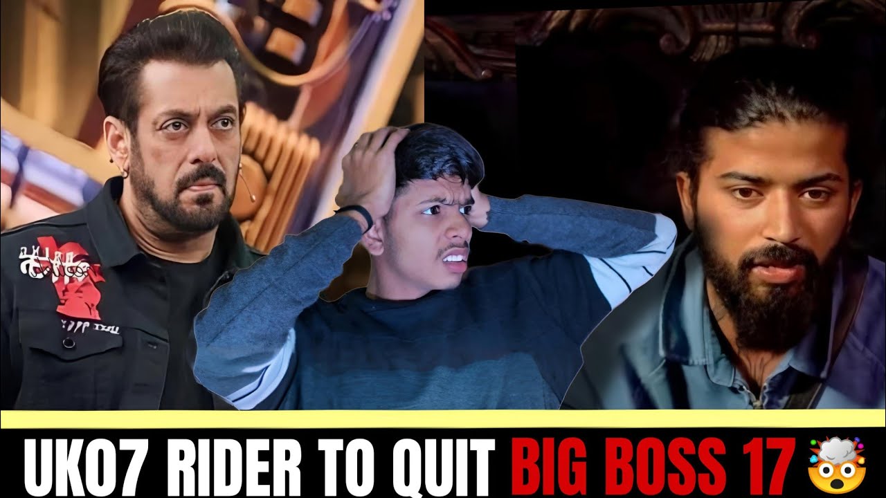 WHY UK07 RIDER TO QUIT BIG BOSS 17 🤯😳|| 2 CRORE FINE || THEREALLNIKHIL ...