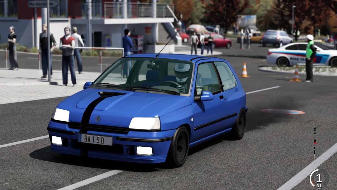 375 WHP Street Tuned Renault Clio MK1 1.9 D Exterior - Nordschleife ...