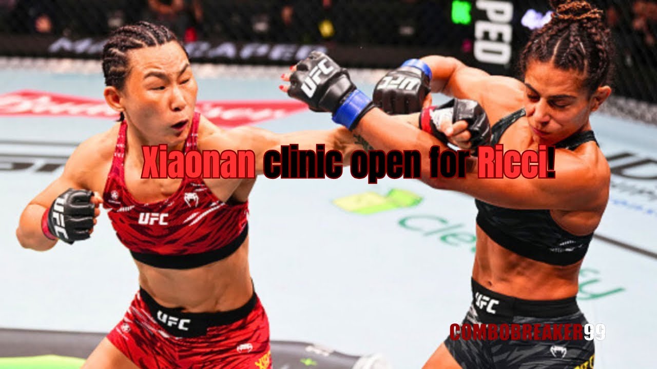 Yan Xiaonan defeats Tabatha Ricci with ease post fight #ufcmacau - YouTube