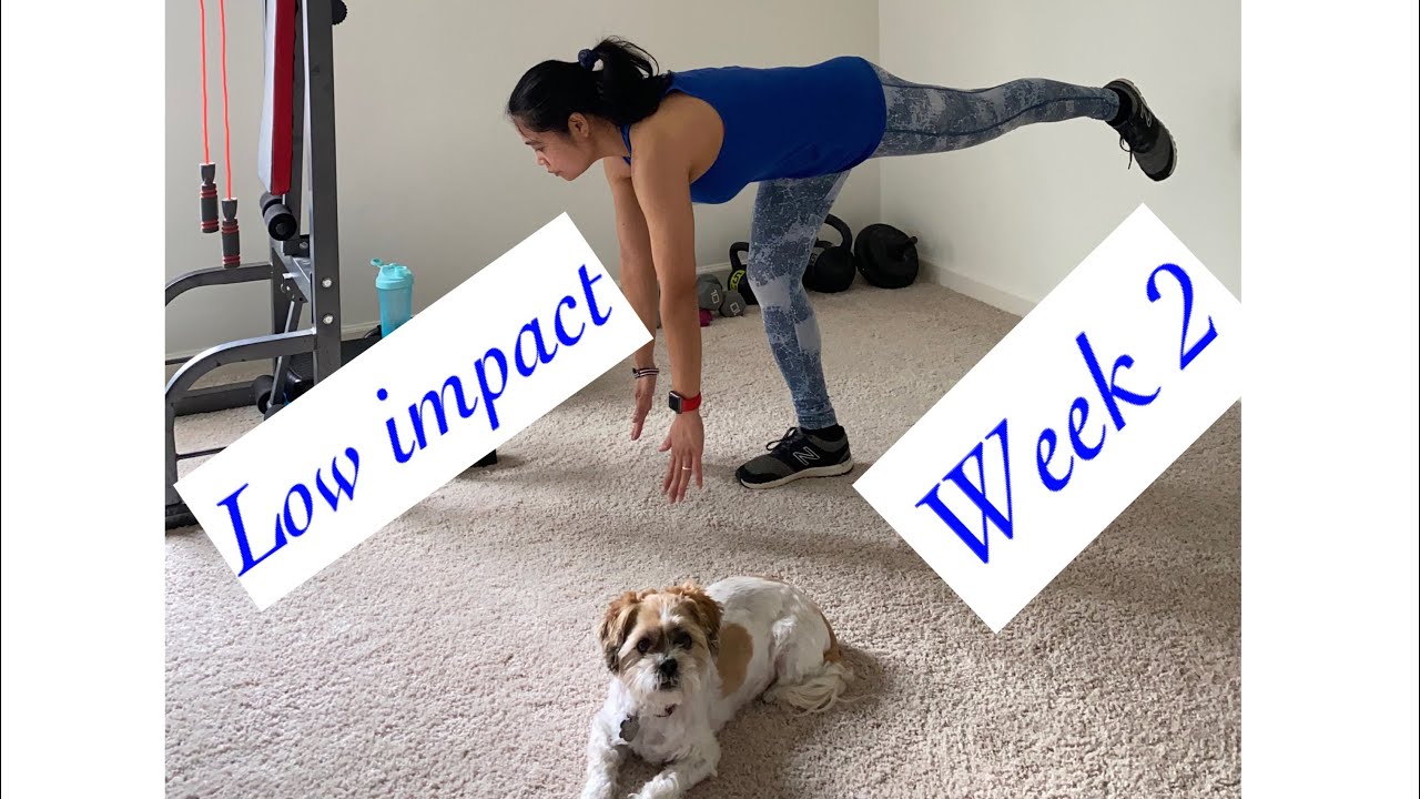 Low Impact with Kayla Week 2 of 1 - YouTube