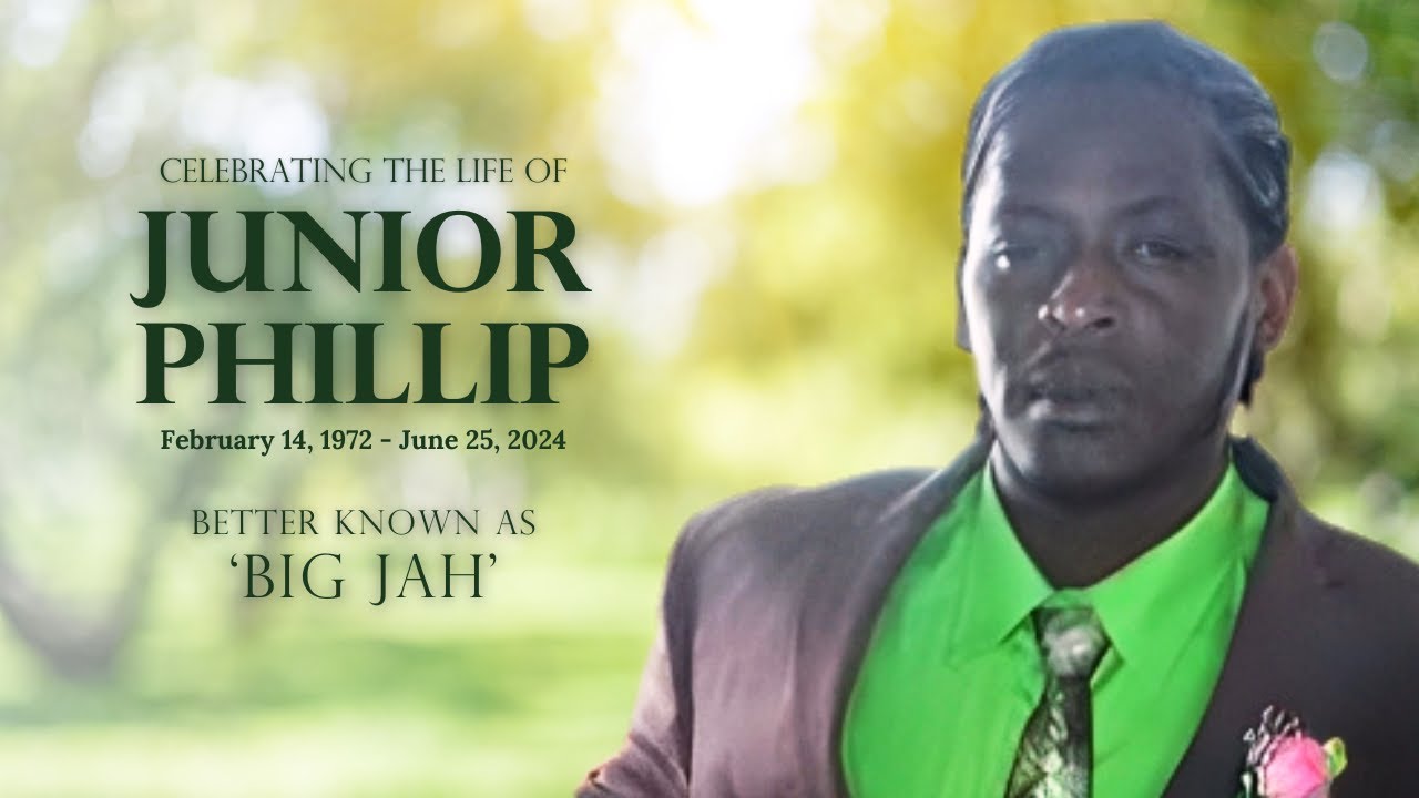 Celebrating the life of Junior Phillip, also known as 'Big Jah' - YouTube