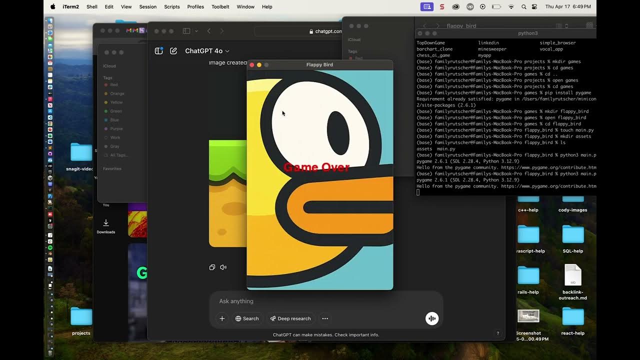 Making Flappy Birds and Doodle Jump with AI and Python - YouTube