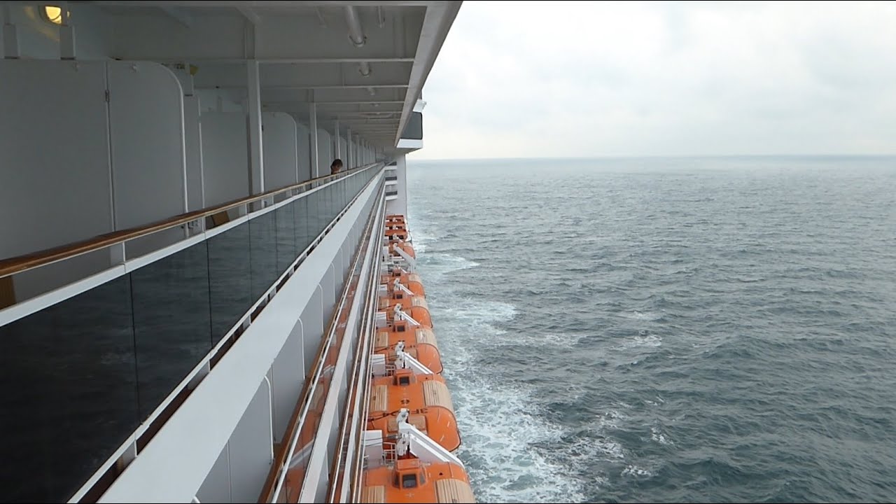 MSC Magnifica - Balcony View - YouTube