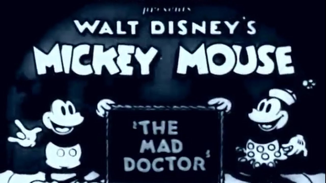 The Mad Doctor (1933) MICKEY MOUSE DISNEY HORROR COMEDY ANIMATION ...