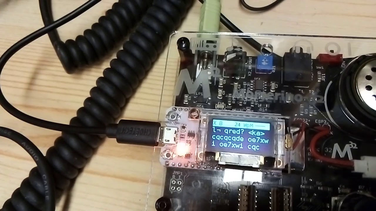 Morserino/32 - YouTube