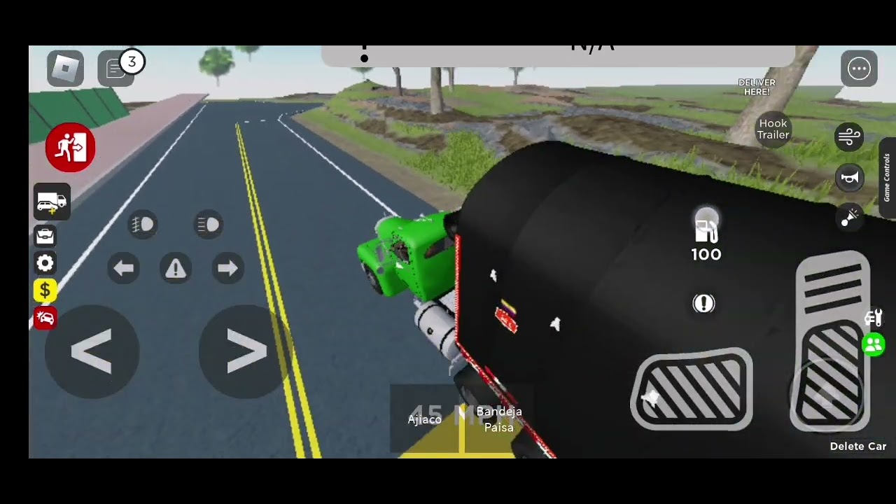roblox trucking empire how to use mack B61 - YouTube