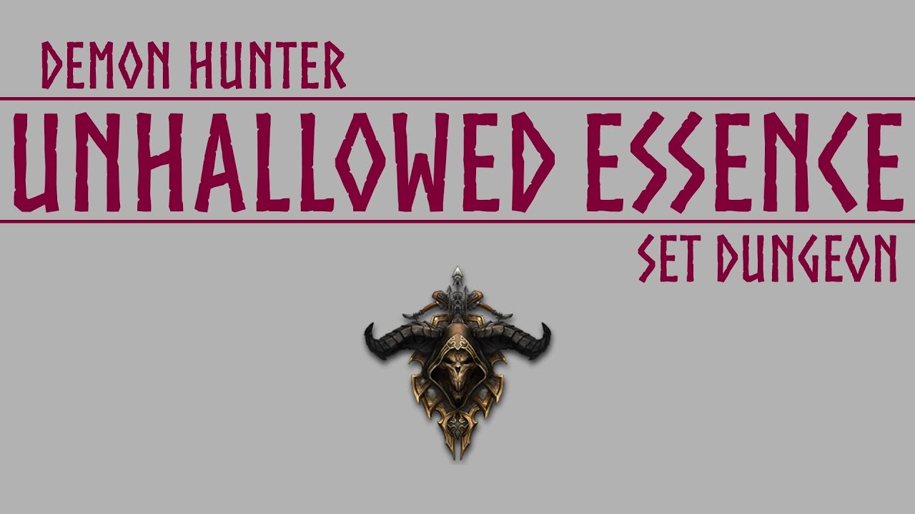 Diablo III: Set Dungeon - Unhallowed Essence (PS4) - YouTube