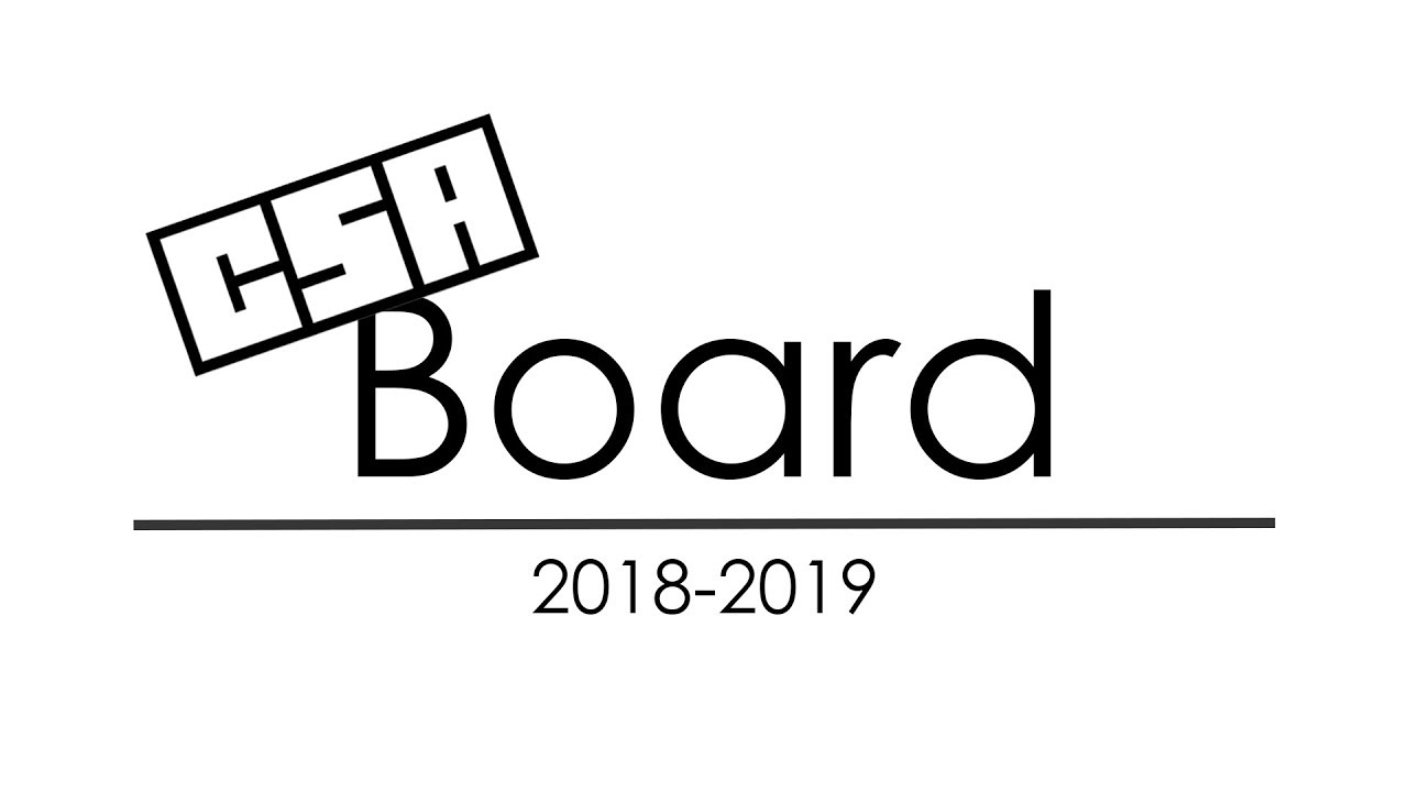 2018 CSA Board Intro - YouTube