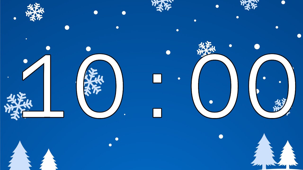 [10:00] Counting Down to Winter Magic: Free Online Countdown Timers for ...