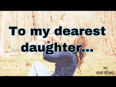 To my dearest daughter | Mother's love Whatsapp status | Mother's day special | 360 heart feelings
