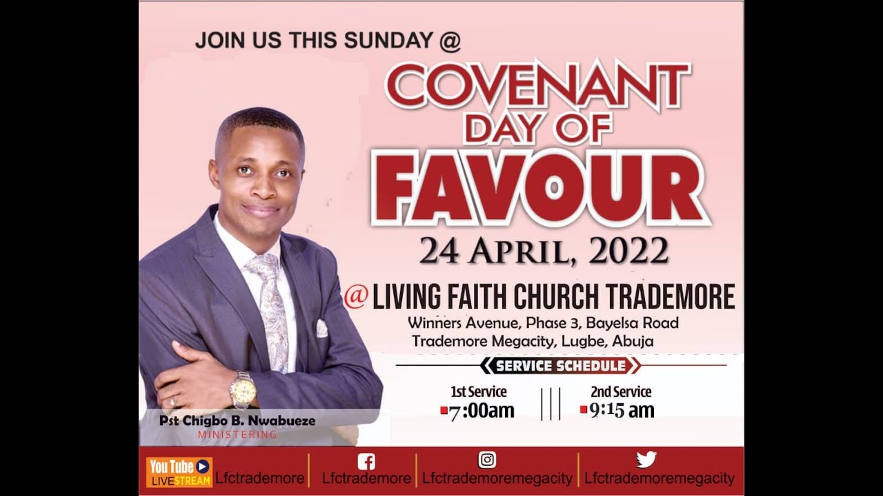 LFC Trademore - Invite for Covenant Day of Favour - 24th April 2022 ...