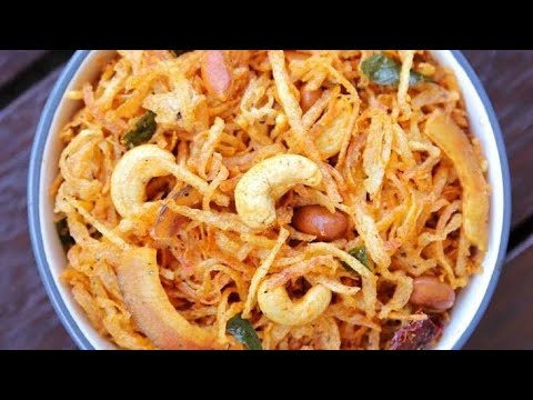 सबसे आसान तरीका बाजार से अच्छा आलू लच्छा नमकीन|AALOO LACCHA MIXTURE ...