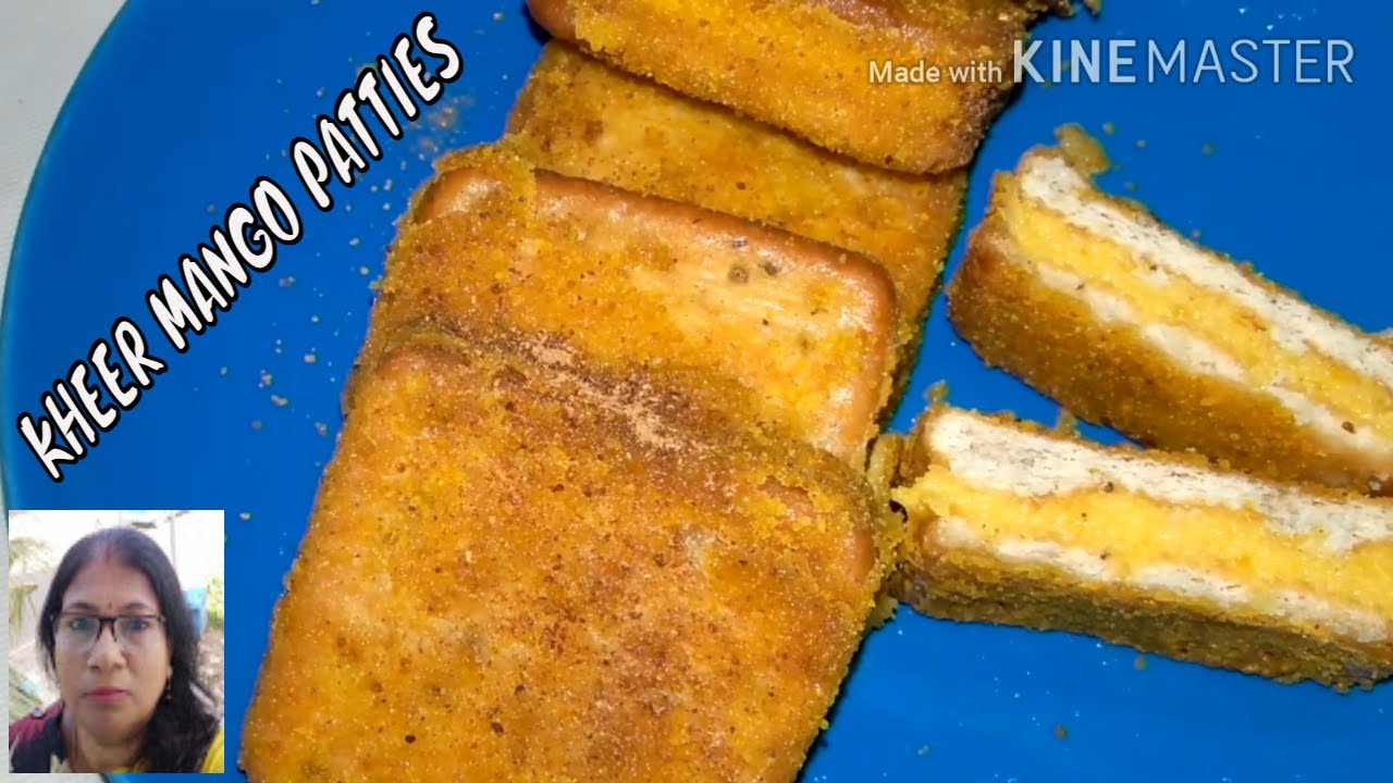 MANGO KHEER PATTIES/QUICK & EASY MANGO DESSERT/UNIQUE MANGO DESSERT ...