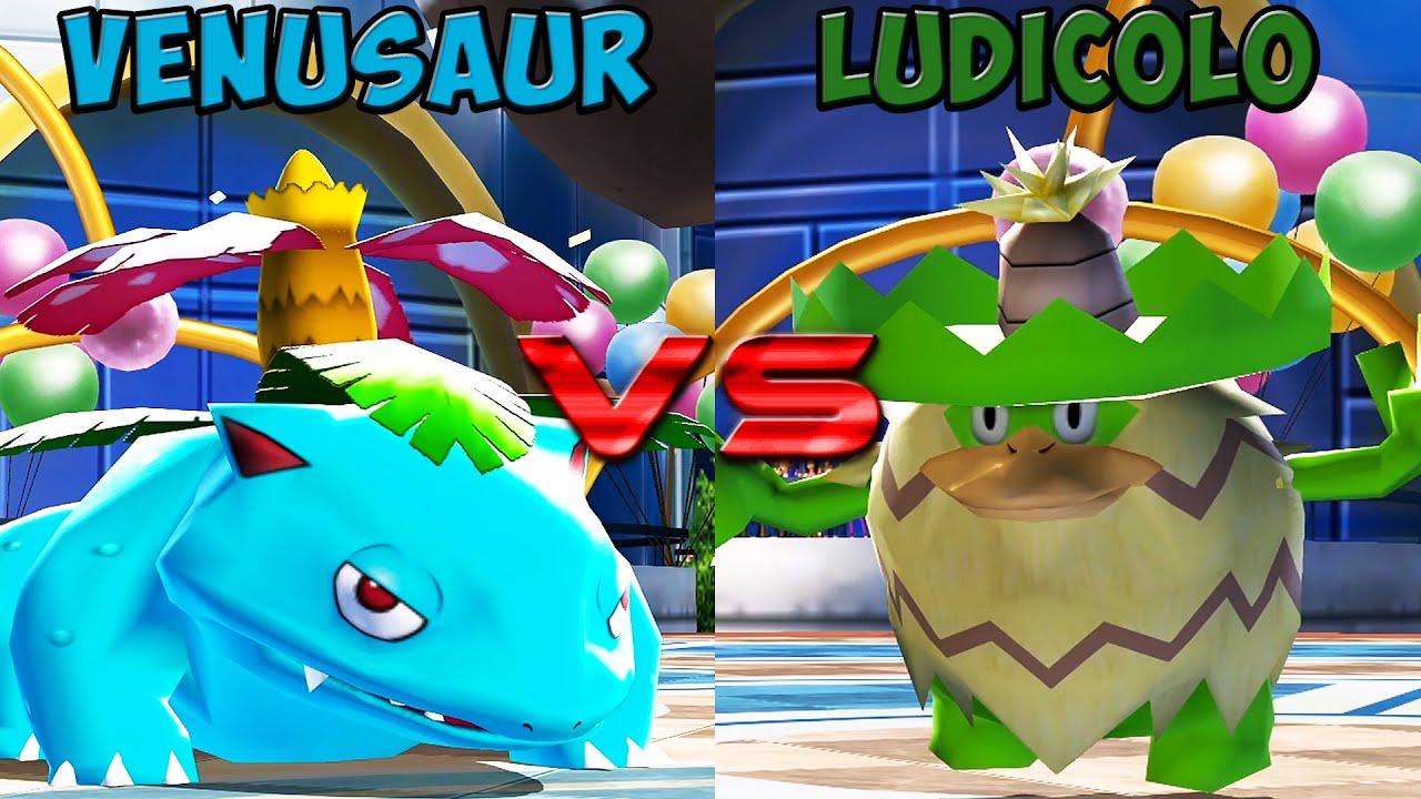 Pokemon battle revolution - Venusaur vs Ludicolo - YouTube