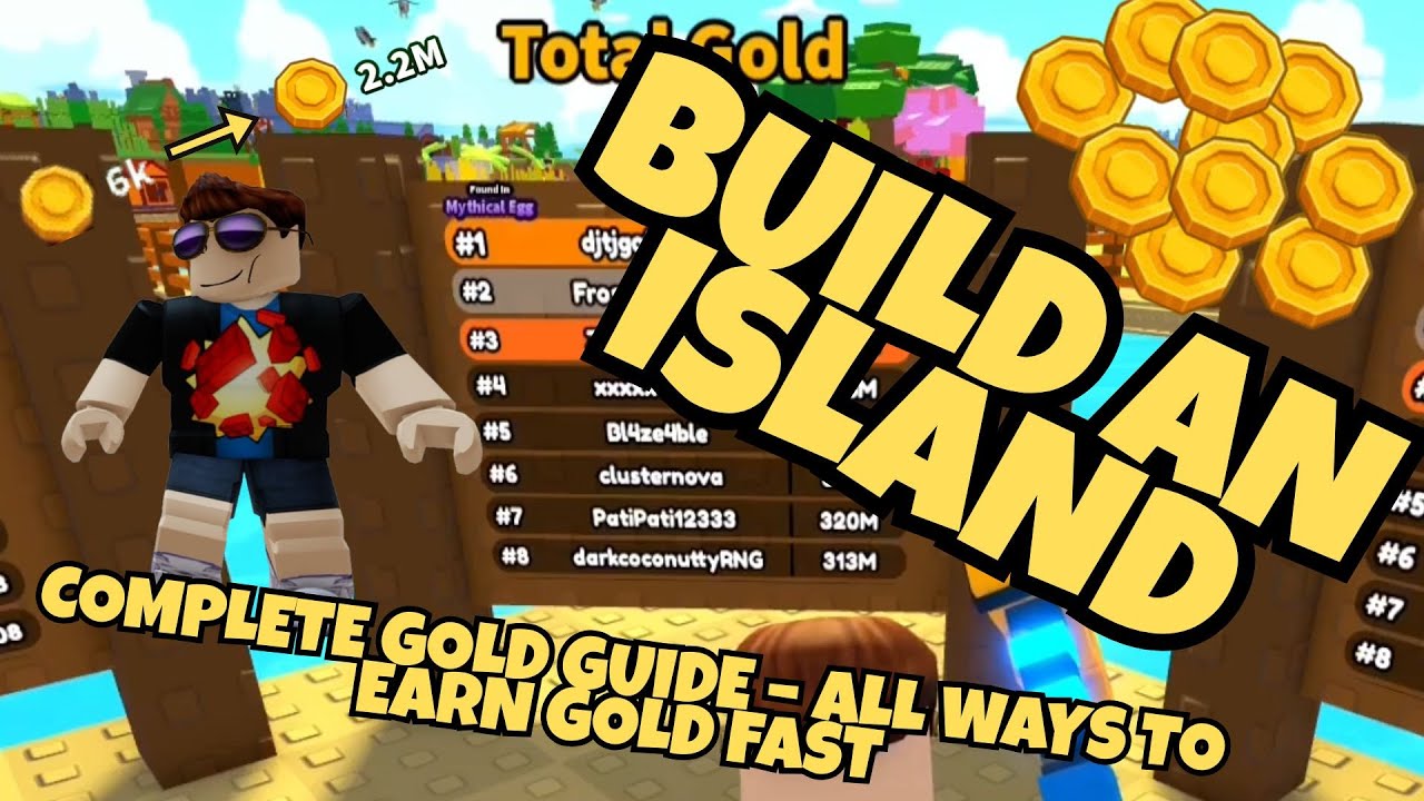 Roblox Build an Island: Complete Gold Guide – All Ways to Earn Gold ...