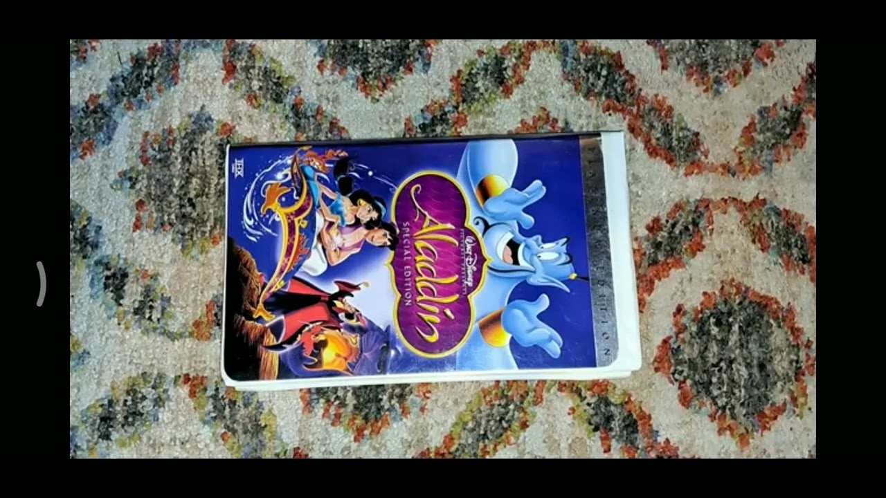 Aladdin Special Edition VHS Review - YouTube