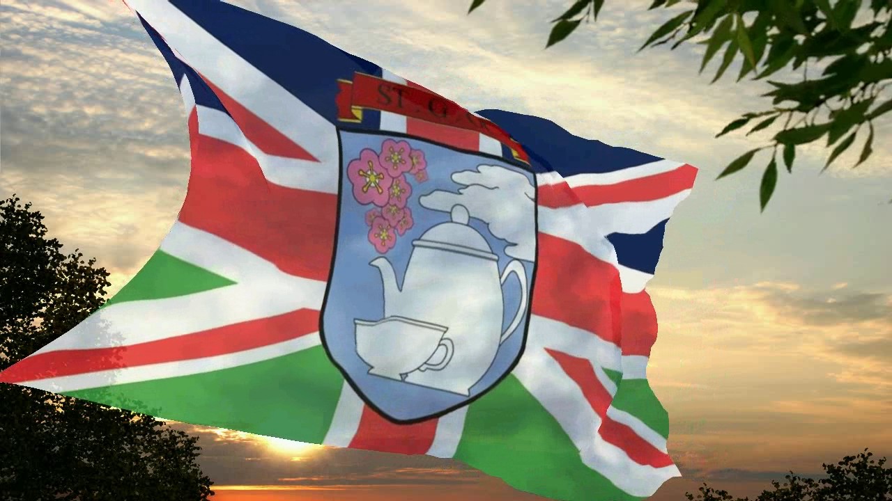 Flag and anthem of the Kingdom of St Gloriana - YouTube