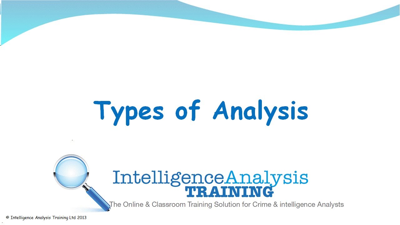 04 Types of Analysis - YouTube