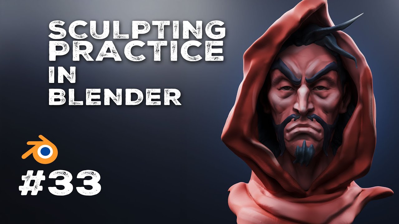 Sculpting practice in blender #33 weekly challenge from Niko's Discord ...