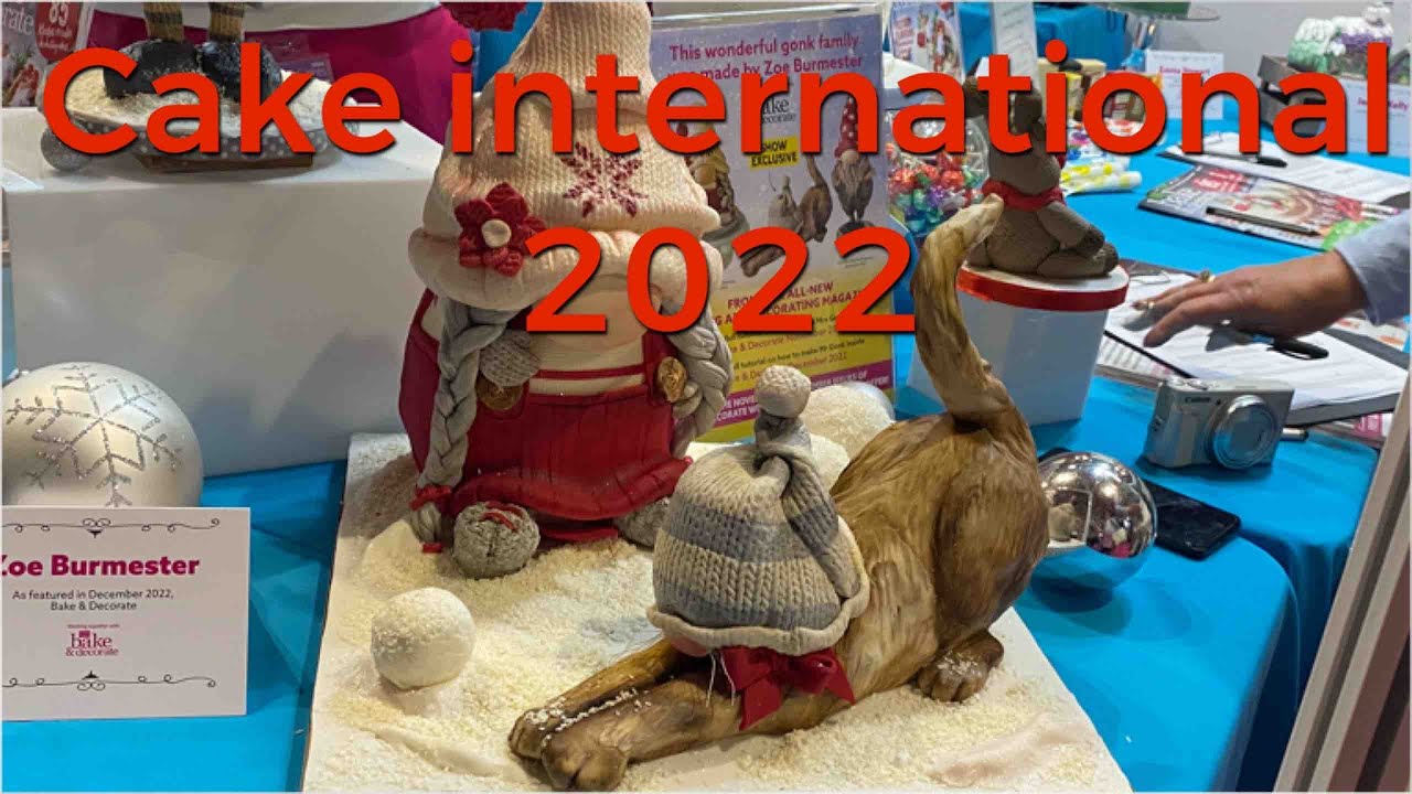 Cake international 2022 Birmingham NEC - YouTube