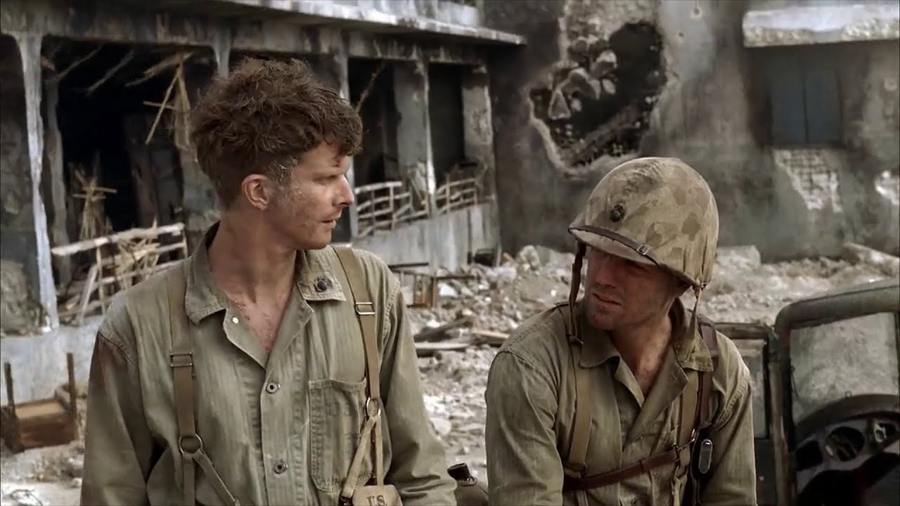 #HBO OneOfThe Bst Scene from#The Pacific "...For our cause is Just ...