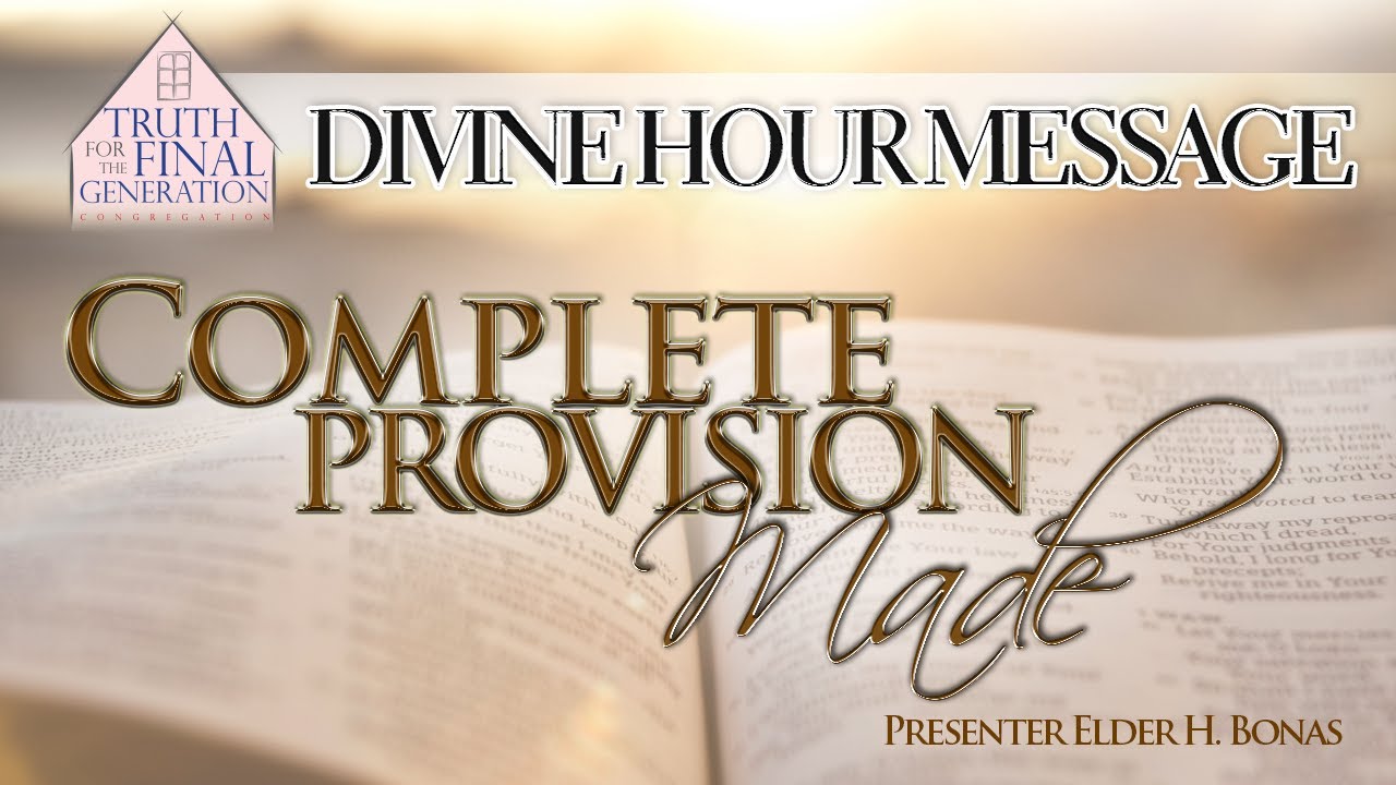 Complete Provision Made - YouTube