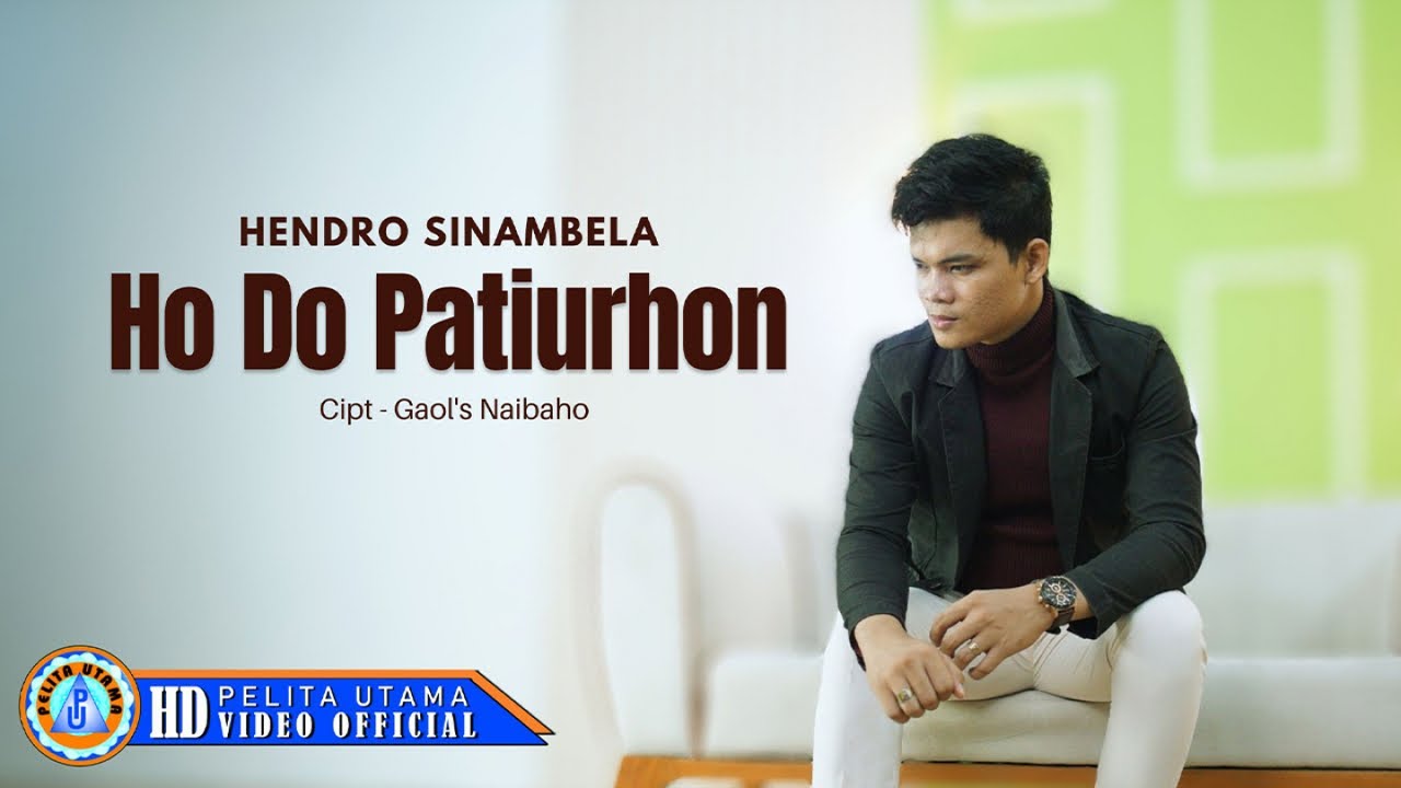 Hendro Sinambela - HO DO PATIURHON (Official Music Video) - YouTube