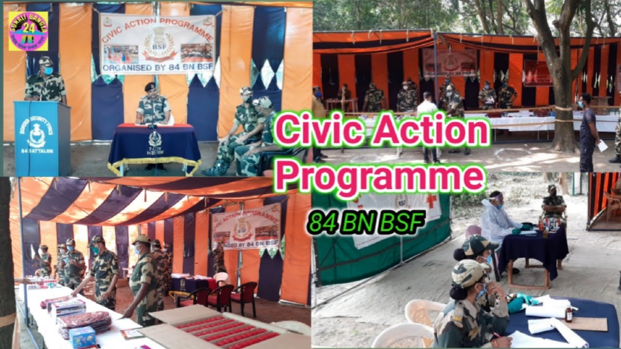 Civic Action Programme// 84 BN BSF// - YouTube