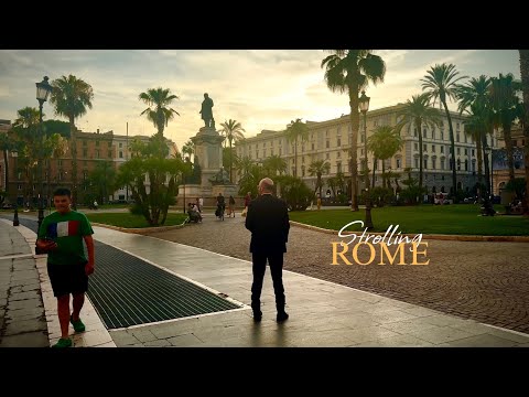 Rome Prati at Sunset — Ponte Cavour to Aperitivo Hour in Rome's Most Elegant Quarter | 4K