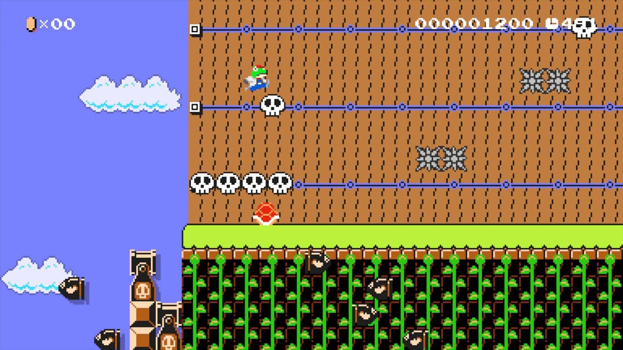 Super Mario Maker Level; Frogger - YouTube