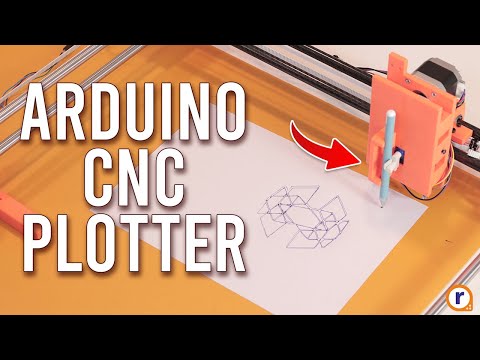 DIY Arduino based CNC plotter with CNC v4 shield | Arduino Project - YouTube