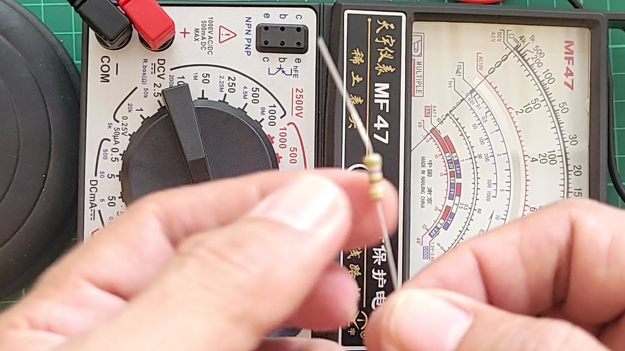 Multimeter Analog Kalibrasi & Skala Ukur - YouTube