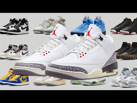 Jordan Brand Officially Unveils the Spring 2023 Retro Line Up - YouTube