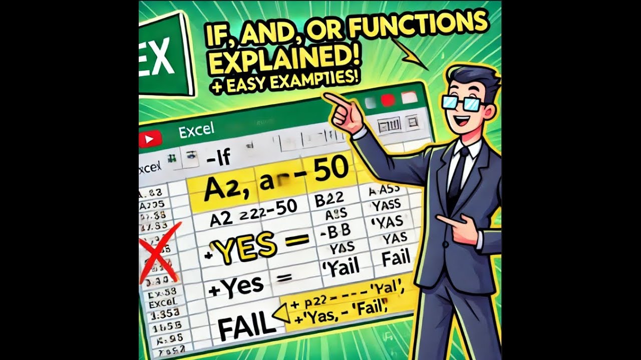 IF, AND, OR Functions in Excel – Easy Guide with Sirantwi - YouTube