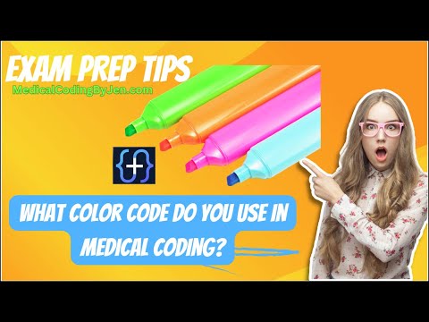 Question: What color system do you use in medical coding? # ...