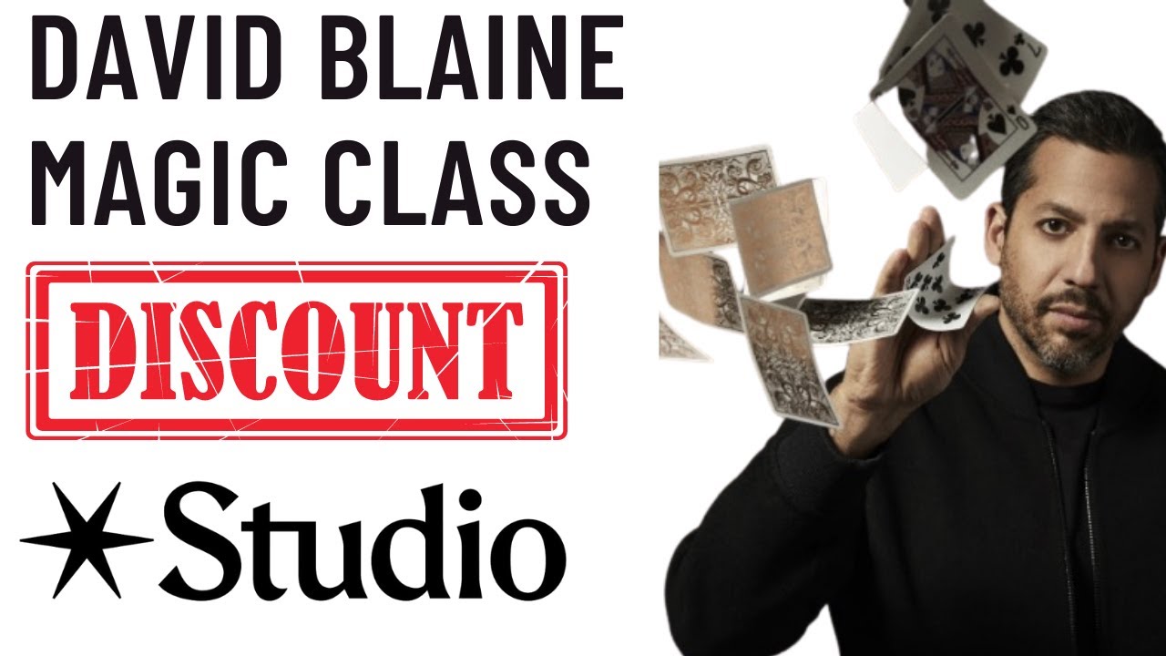 DAVID BLAINE Magic Class LEARN 30 TRICKS IN 30 DAYS Discount FREE ...