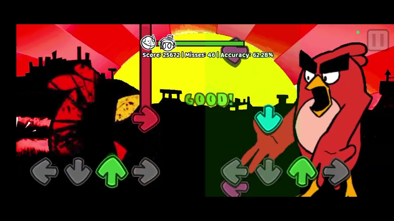 angry bird fnf mod - YouTube