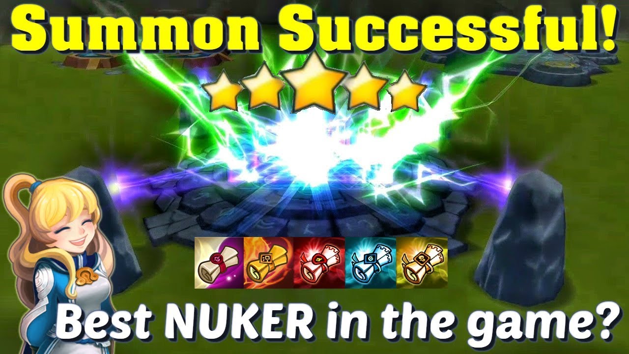 Summoners War - I Summoned one of the BEST Nuker in the Game!!! - YouTube