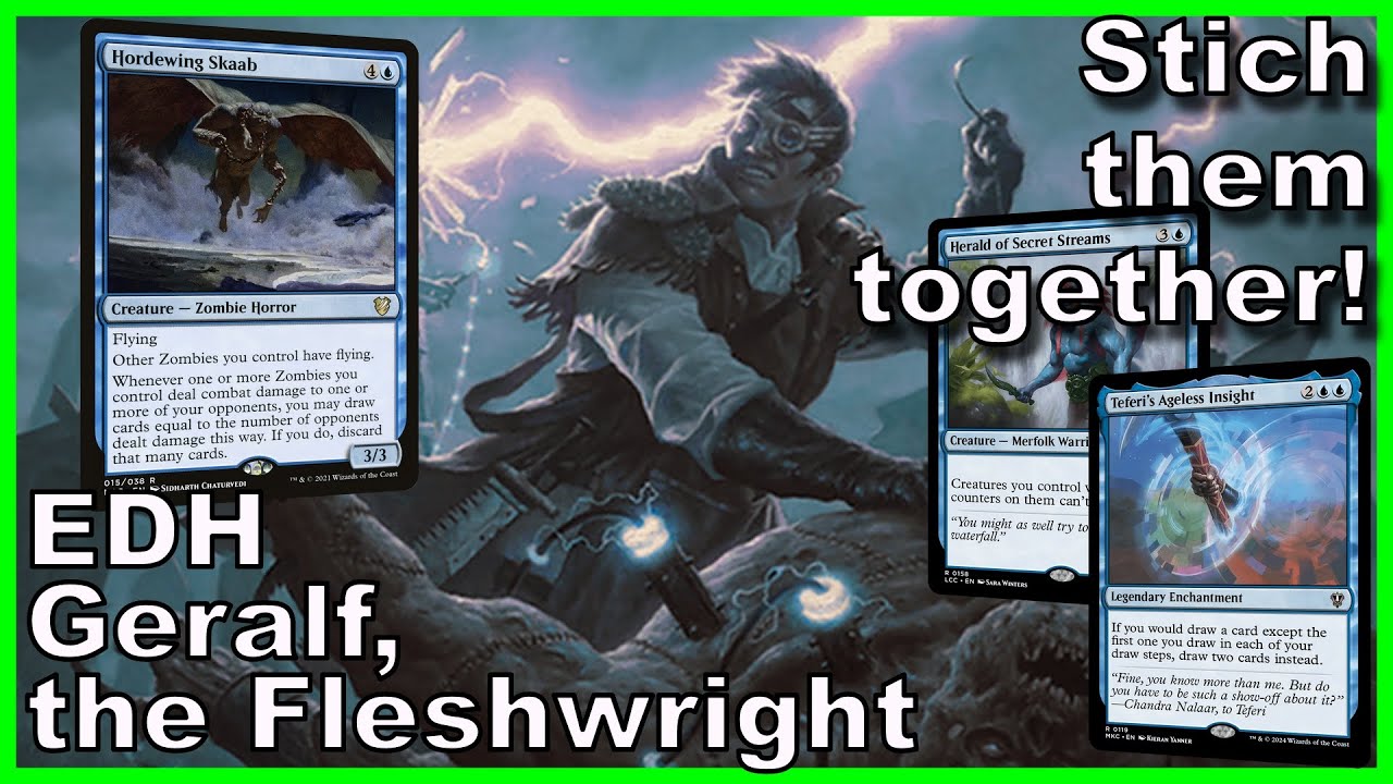 Geralf, the Fleshwright EDH Deck Tech | Magic the Gathering - YouTube