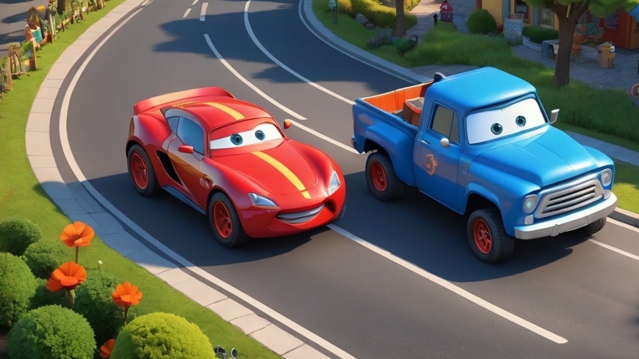 The Great Car Rally Adventure | cartoon cars - YouTube