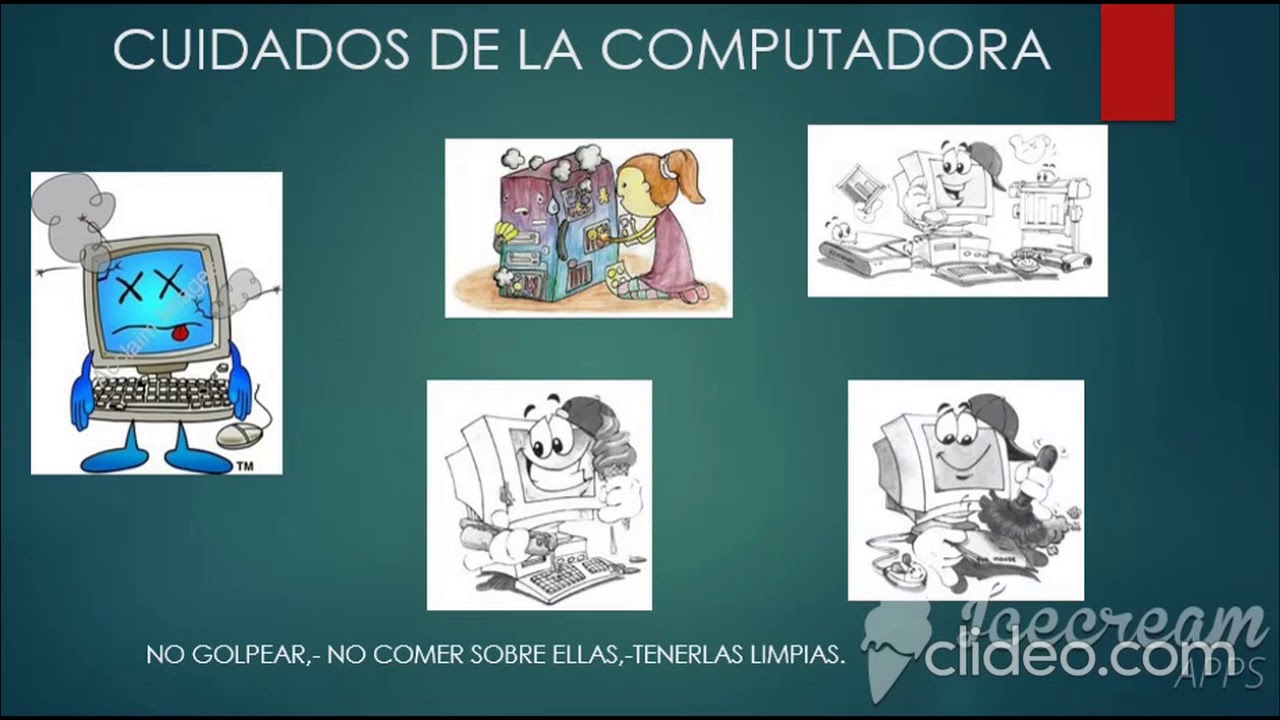 Cuidados de la computadora y conociendo windows-1 GRADO prac2 - YouTube