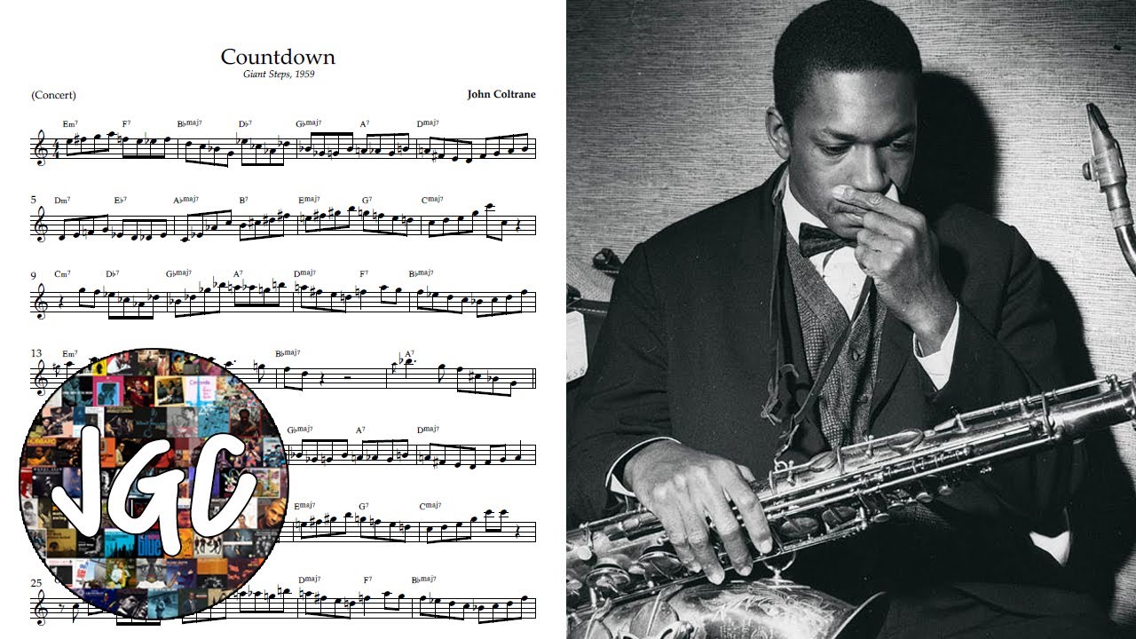 John Coltrane - Countdown || Transcription - YouTube