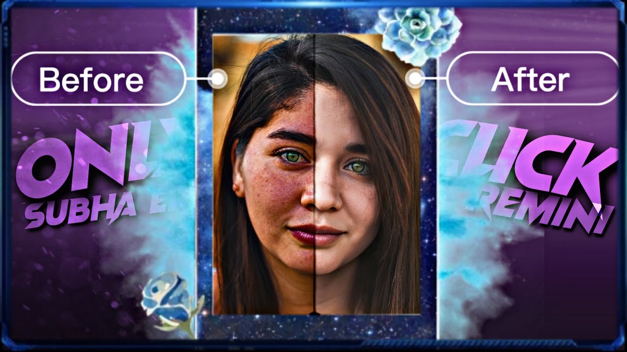 Best photo editing app | Clean face photo editing | Only one click ...